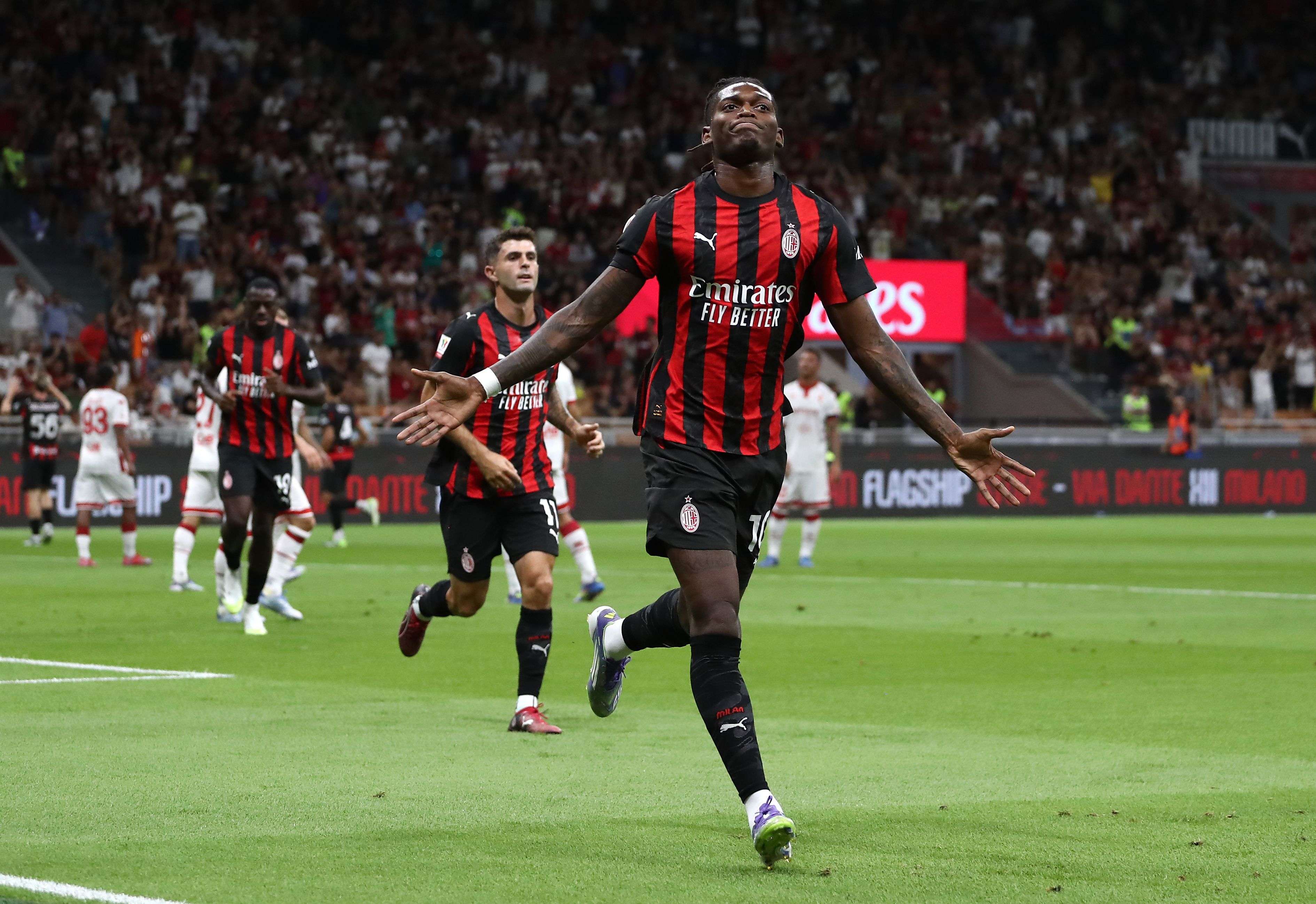 Milan backing Max Allegri in stance over Rafael Leao - Get Italian ...