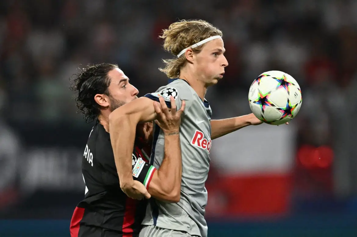 Salzburg's Maurits Kjaergaard attracts Milan interest - Get Italian ...