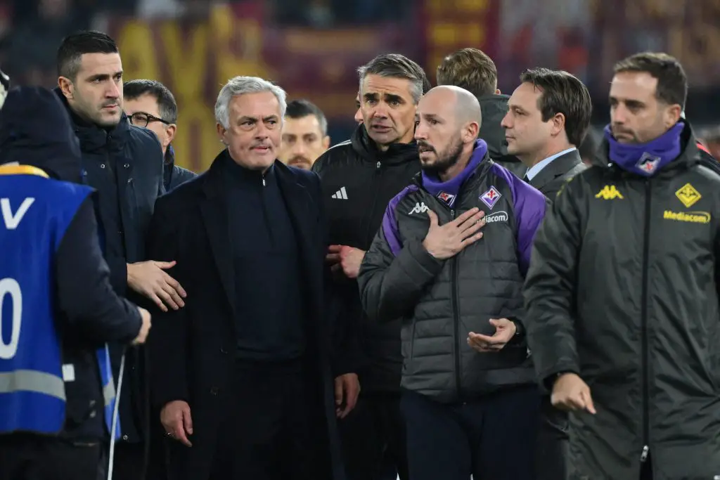 Roma announce press blackout after chaotic draw against Fiorentina ...