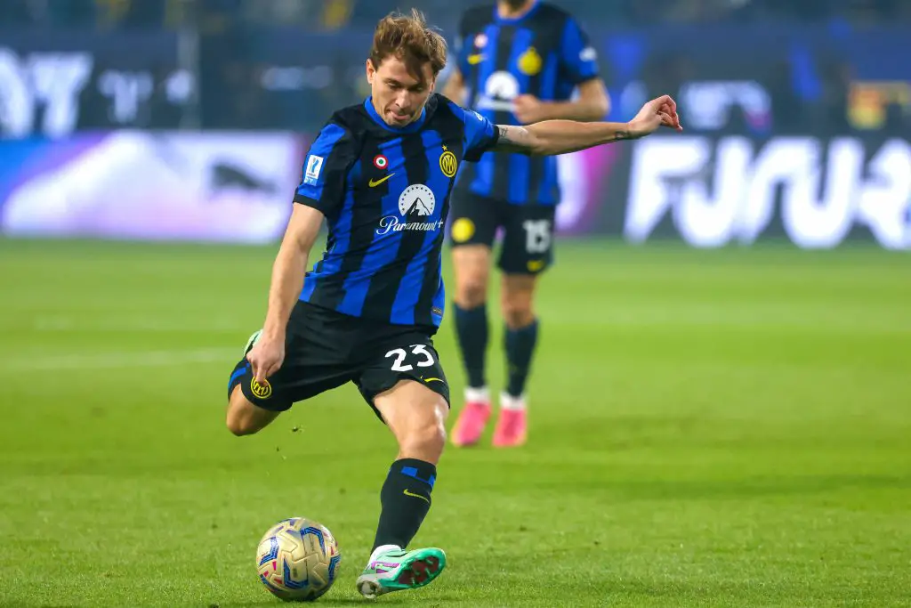 Inter midfielder Nicolo Barella valued at no less than €100m Italian media claims - Get Italian ...