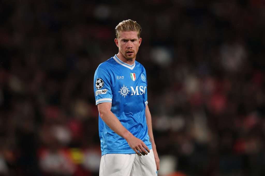Kevin De Bruyne returns to Napoli training today - Get Italian Football ...
