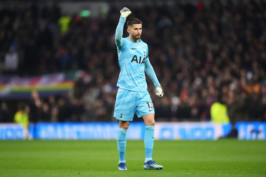 Goalkeeper Guglielmo Vicario believes that Tottenham can match the ...